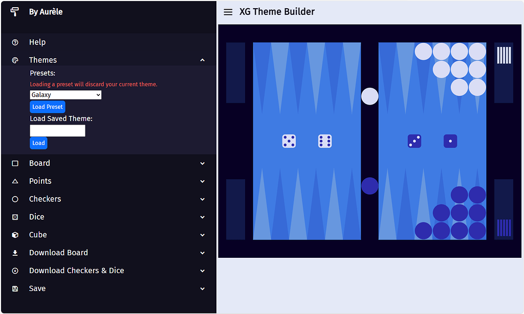Custom skins for XG (by you) - Software & Equipment - Backgammon Forums